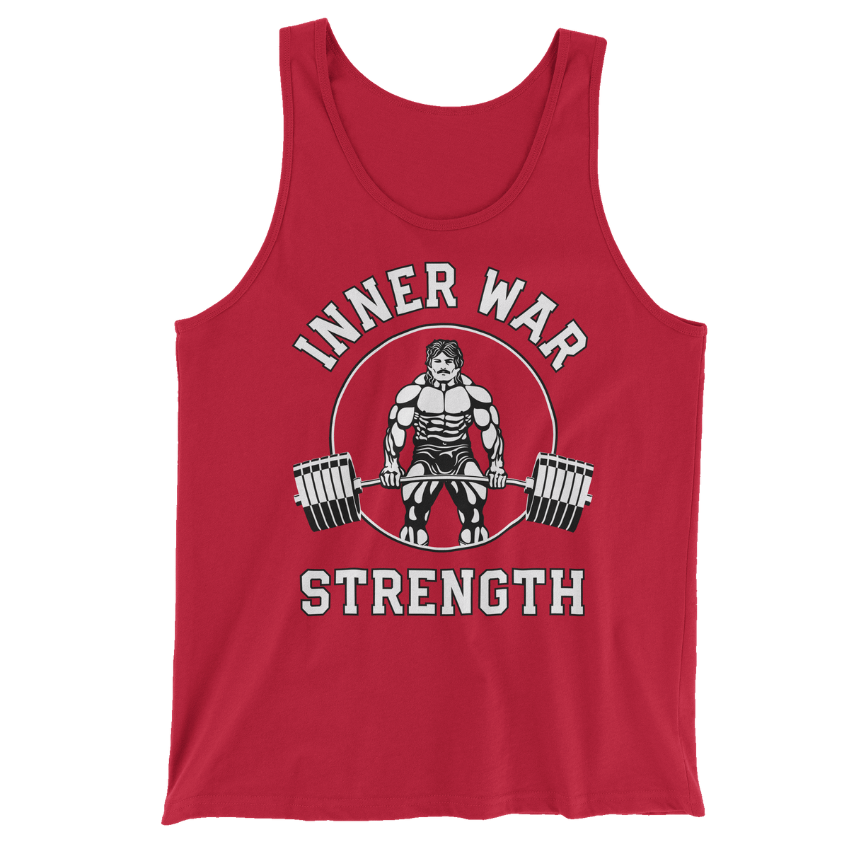 Golden Era Bodybuilding Red Tank Top – Inner War Strength Co.